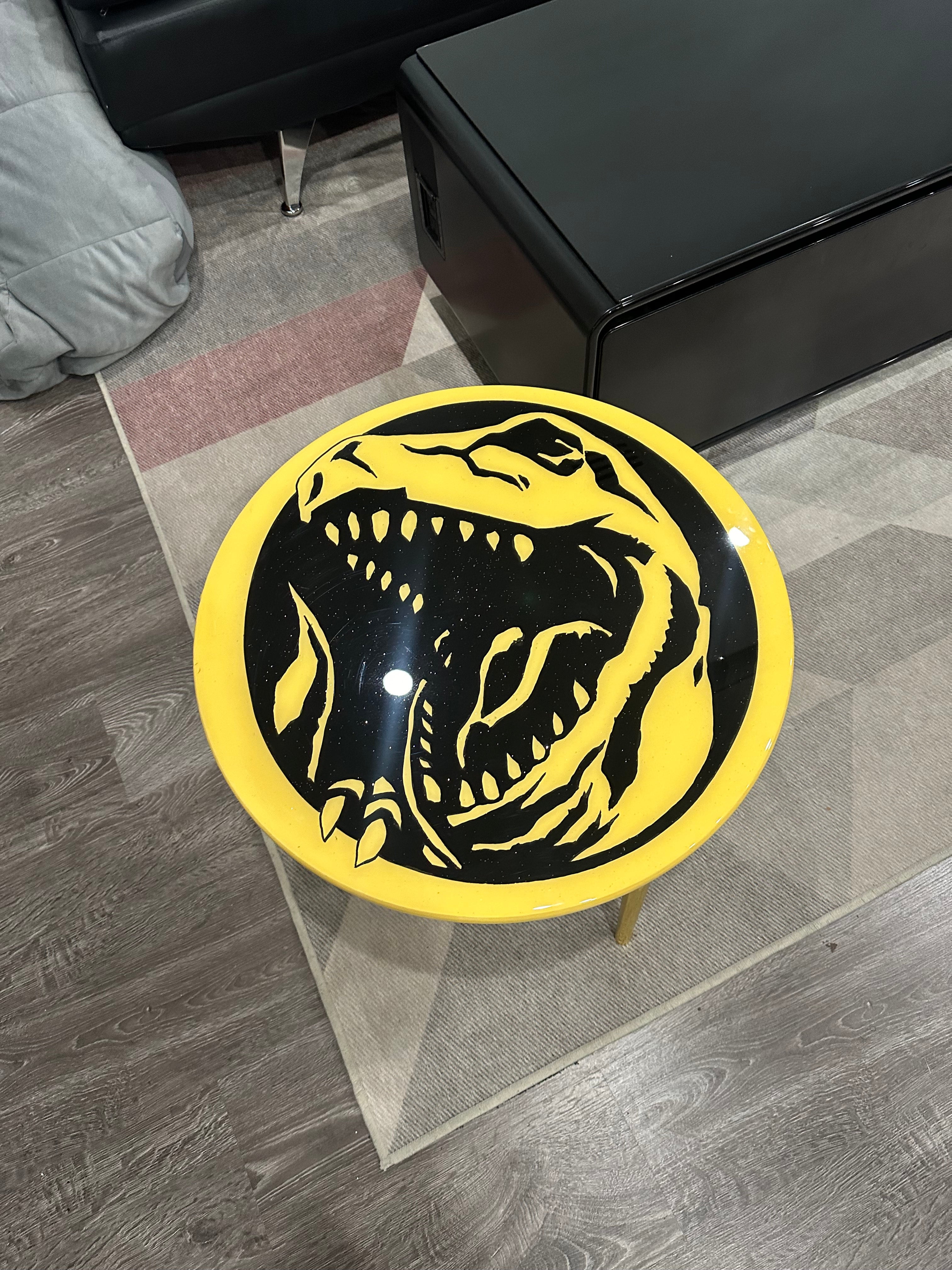 Red Ranger Symbol Regular Coffee Table | @artmonster3